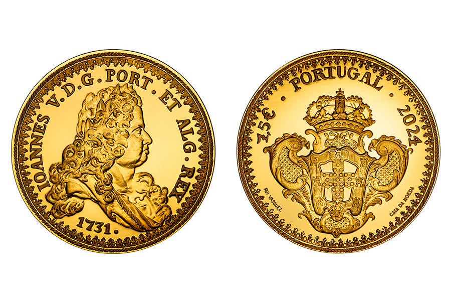 Moeda: 'Dobra' de 24 escudos (Ouro Proof) | INCM