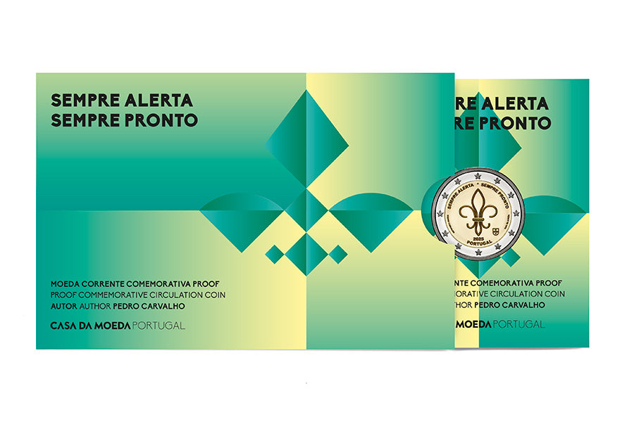 Moeda: Sempre alerta. Sempre pronto (Proof) | INCM