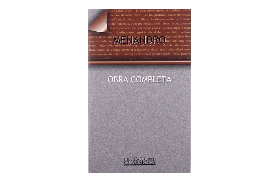 Livro: Menandro — Obra Completa | INCM